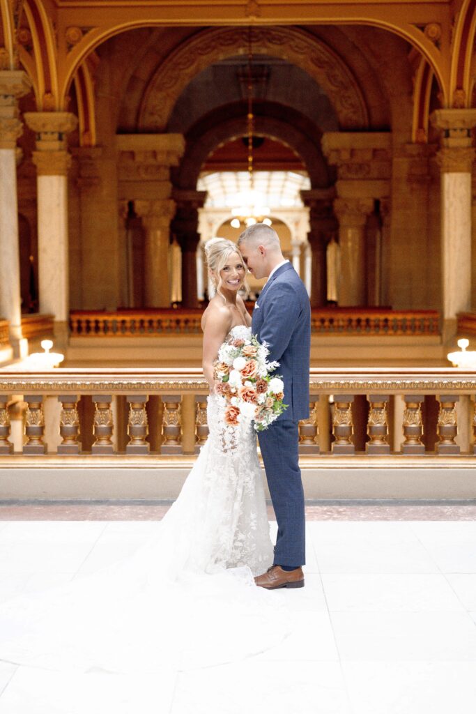 A Omni Severin Wedding Downtown Indianapolis - mariamckenziephotography.com